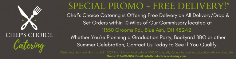 Chefs Choice Catering – Cincinnati's premiere off-site caterer since 1995.